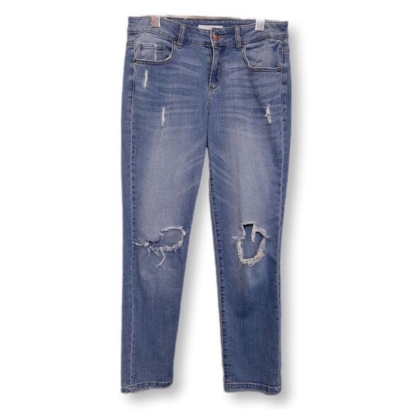 Dynamite | Jeans | Dynamitecara Distressed Boyfriend Jeans Ripped ...